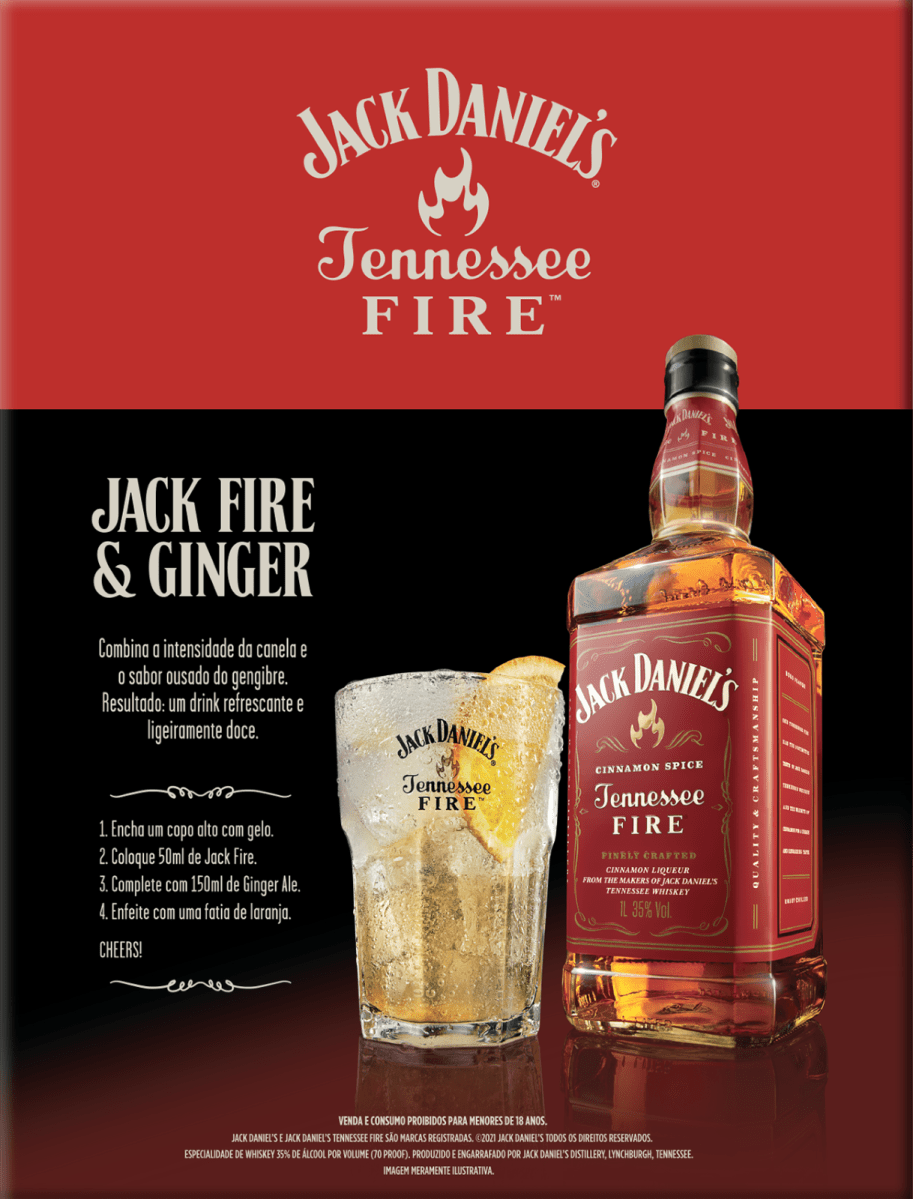 Jack Daniel’s lança novo pack de Jack Fire – Divirta-se! Curitiba
