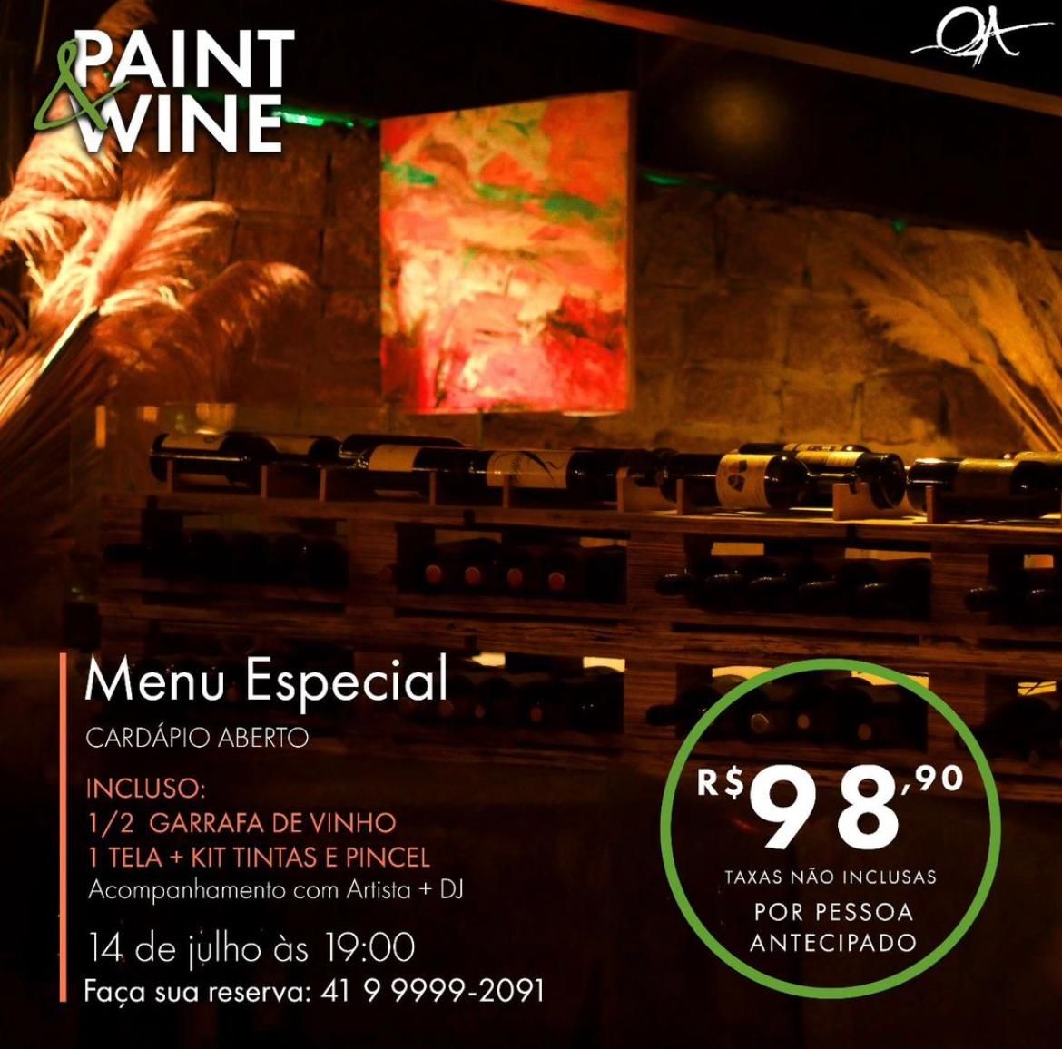 ÓPERA ARTE PROMOVE JANTAR COM PINTURA DE TELAS PELOS CLIENTES Sobre o ...