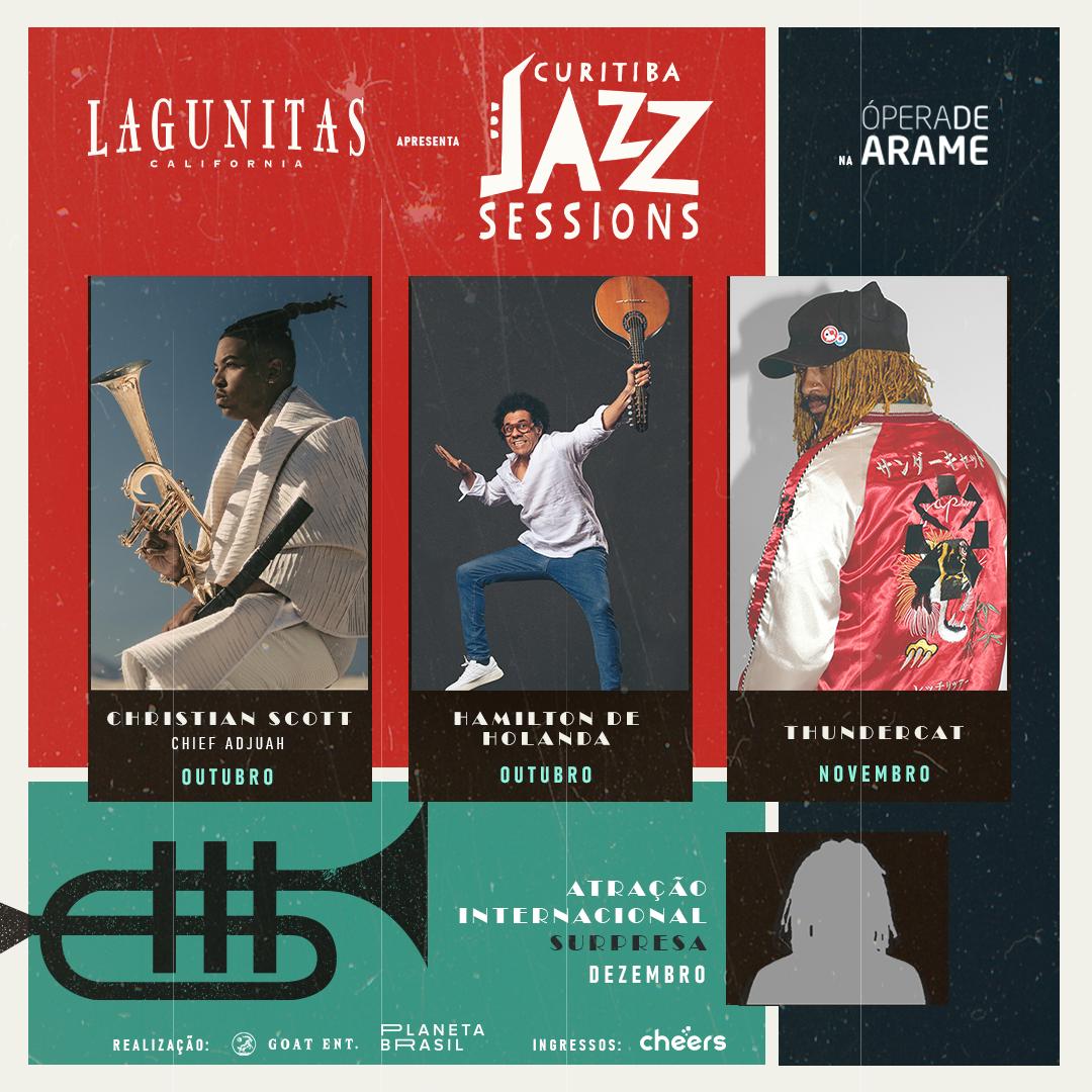 Curitiba Jazz Sessions traz grandes nomes do jazz mundial para a capital paranaense