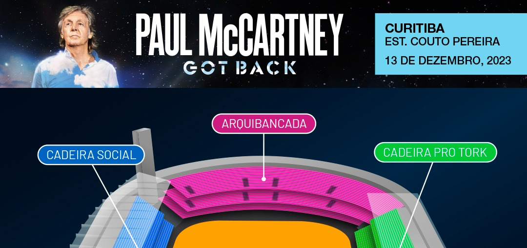 Venda de ingressos para a turnê de Paul McCartney começa nesta quinta ...